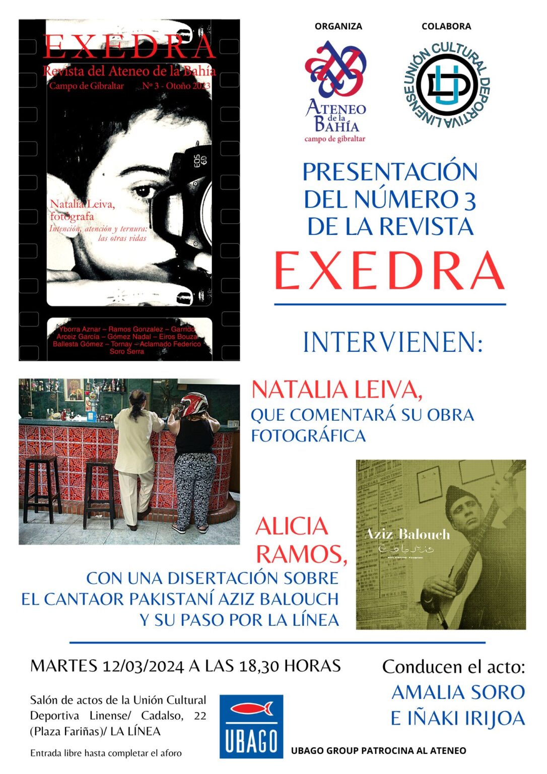 Presentación del número 3 de la revista EXEDRA.